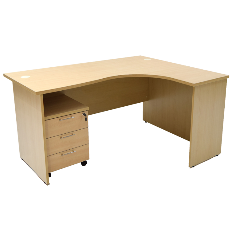 L-Shape Office Desk with Drawers (U-5035)